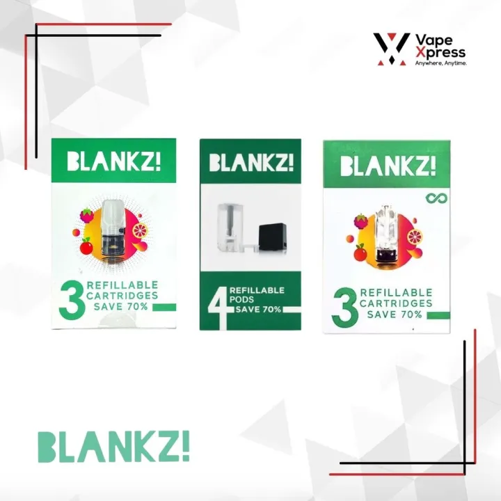 Blankz Refillable Pods for RELX Classic / RELX Infinity / JUUL ...