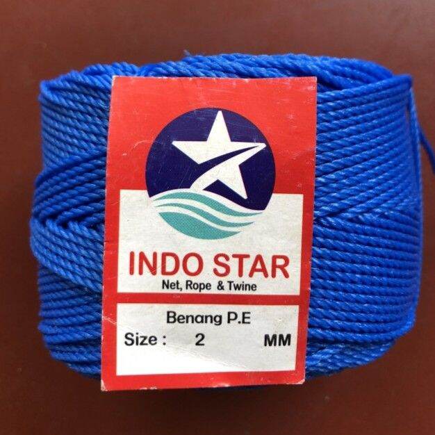 Tali tambang / Tali ris merk Indostar 2 mm dan 2.5 mm | Lazada Indonesia