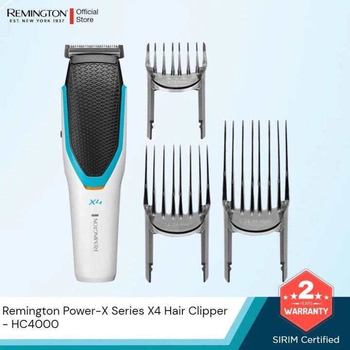 Remington Power-X Series X4 Hair Clipper - HC4000 | Lazada