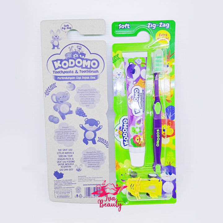 [ EXTRA HADIAH ] Sikat Gigi Anak Kodomo Soft Zig-Zag / Kodomo ...