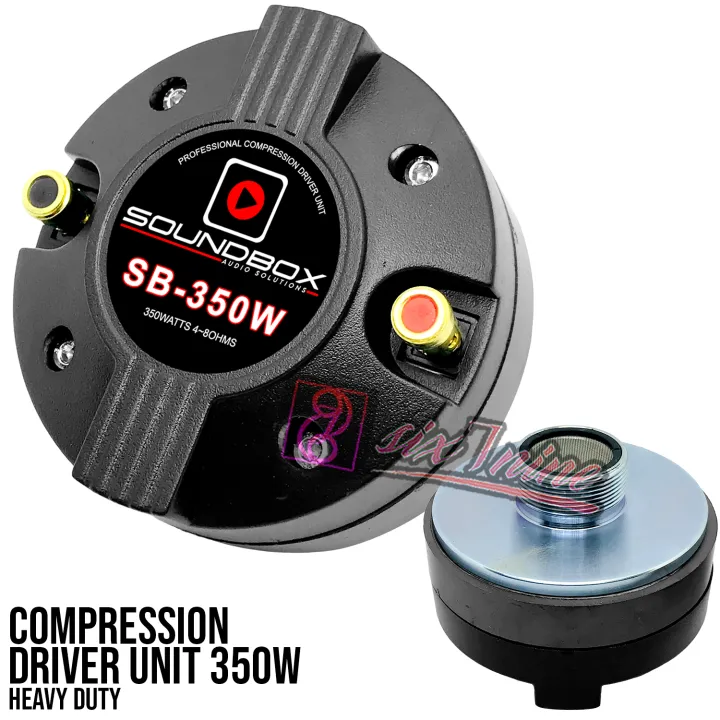 SOUNDBOX Compression Driver Unit 350W Heavy Duty (JBL Peavy Quality ...