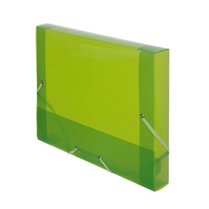 SAKURA Clear Twill 3-Flap Document Folder Wallet, 3/4 inch, A4 Size ...