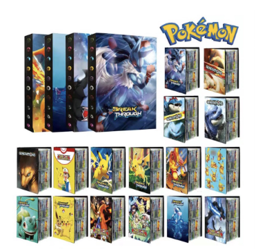 (BBT17) Album Isi 432 PCS kartu Pokemon/Album Pokemon Book/Pokemon ...