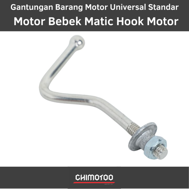 Gantungan Barang Motor Universal Standar Motor Bebek Matic Hook Motor ...