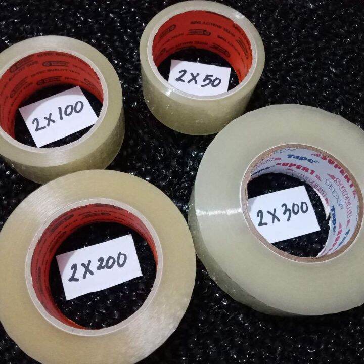 Clear Packaging Tape (50m,100m, 200m, 300m) | Lazada PH