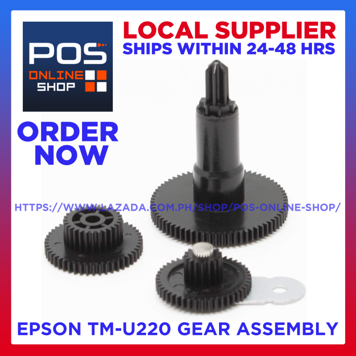 Epson Gear Ribbon (3 Piece SET)Take-Up Sub Assembly for TM-U220 1235949 ...