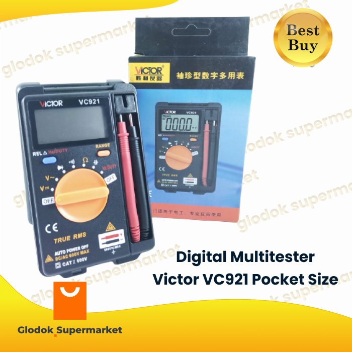 Digital Multitester Victor VC921 Pocket Size | Lazada Indonesia