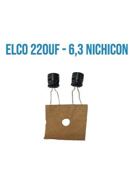 ELKO KAPASITOR 220UF - 6,3V NICHICON (10) | Lazada Indonesia
