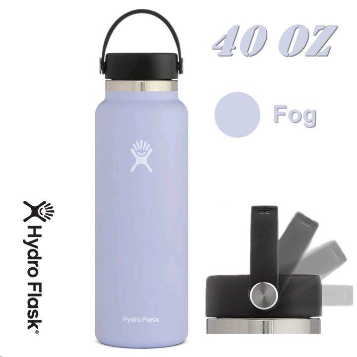 HF Hydro Flask 40OZ Water Bottle Wide Mouth 2.0 Stainless Steel ...