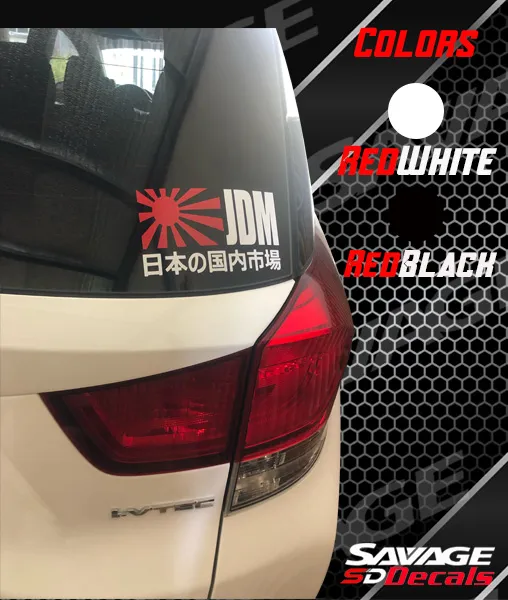 JDM Kanji Weatherproof Cutout Decal | Lazada PH