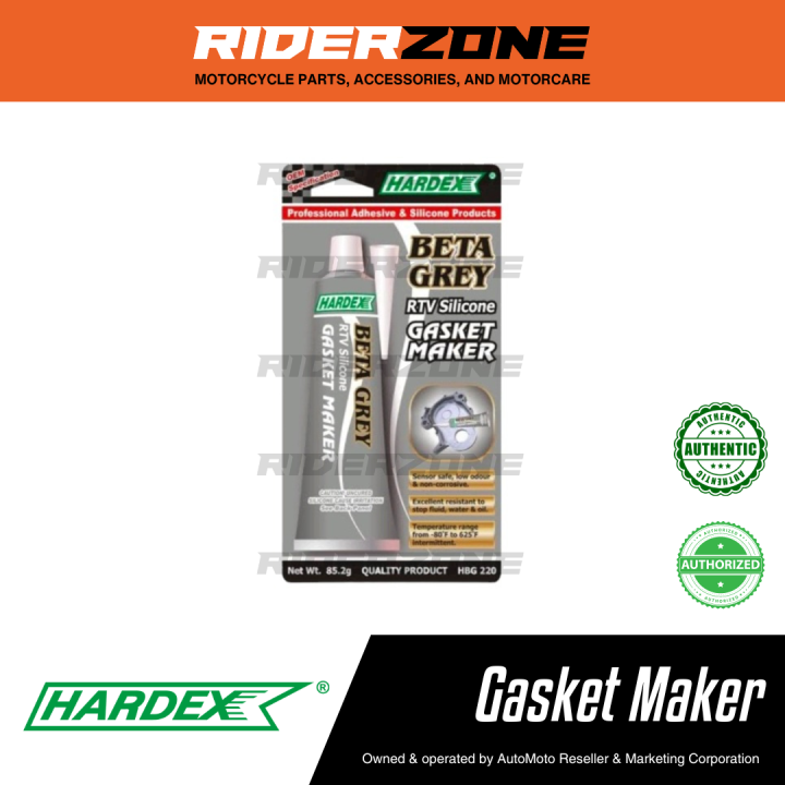 HARDEX BETA GREY RTV SILICONE GASKET MAKER 40G LOW ODOR | Lazada PH