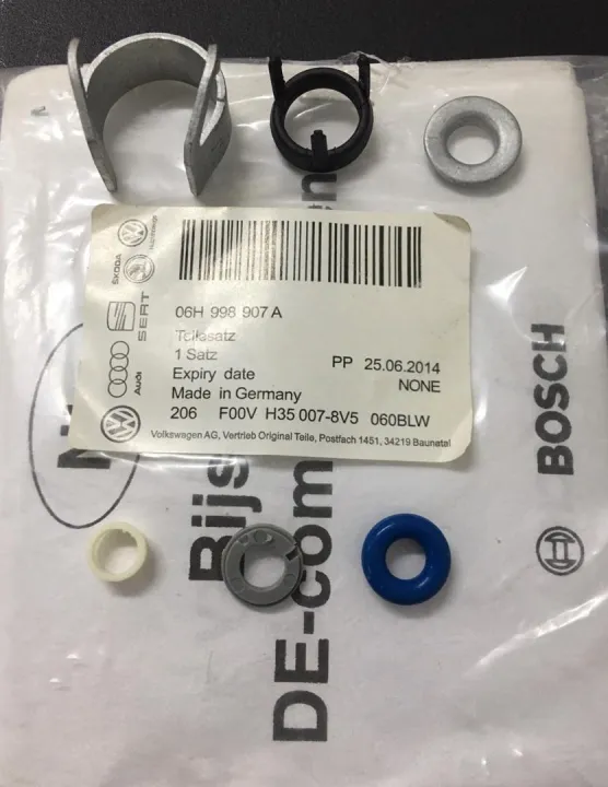 06H998907A / 06J998907B FUEL INJECTOR SEAL O RING VW GOLF JETTA PASSAT ...
