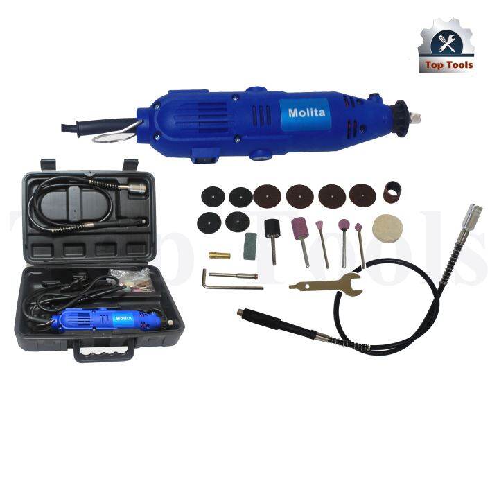 MOLITA เครื่องเจียรสายอ่อน 220วัตต์ เครื่องเจียร์ไฟฟ้า ครื่องมือช่าง ...