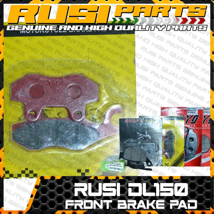 DL150 Front Brake Pad for Rusi Motorcycle | Lazada PH