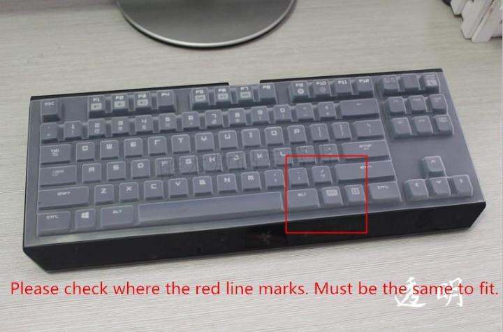 Transparent Clear Silicone Keyboard Cover Film For Razer BlackWidow ...