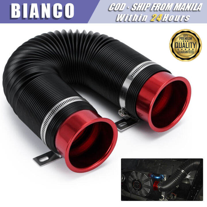 76mm Universal Air Intake And Exhaust Hose Car Cold Air Intake ...
