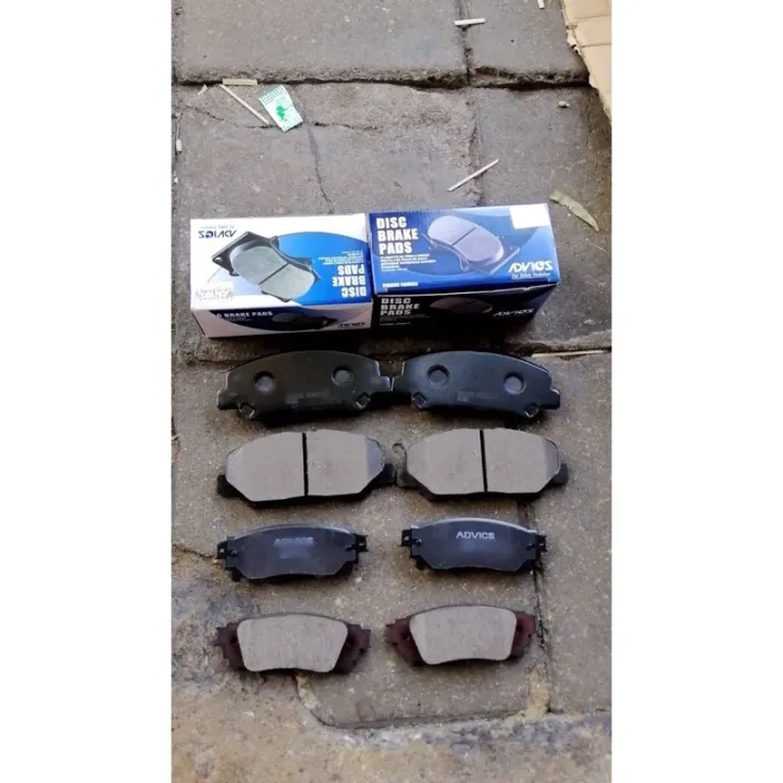 ผ้าเบรคAdvics Toyota Alphard vellfire Estima ACR50 ANH20 ANH30 ANH10 ปี ...