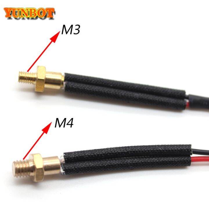 3D printer head thermistor M4/ M3 Screw thermocouple 100K NTC100 3950 ...