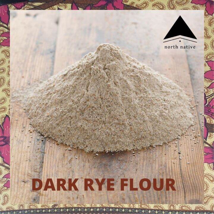 Whole Grain Dark Rye Flour 1kg for sourdough bread starters baking ...