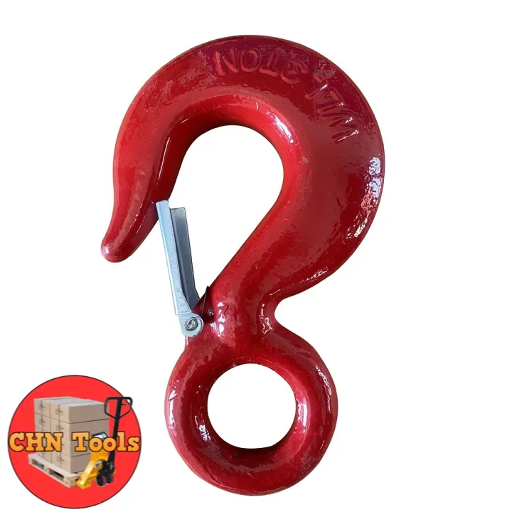 2T 3T Eye Hook 320A Red Hood Toughness Steel Thread with Sling Hooks ...