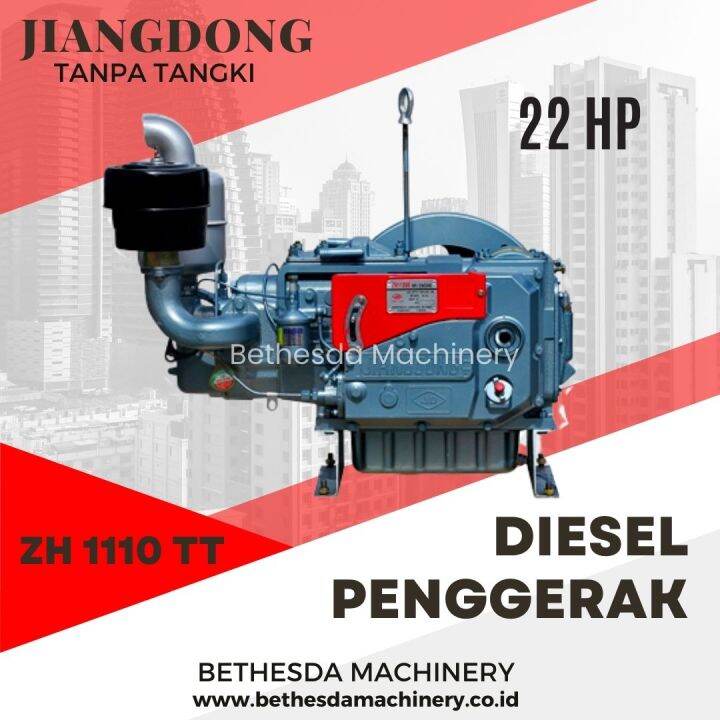 mesin penggerak solar engine JIANGDONG 22 HP Tanpa Tanki Hopper | Lazada Indonesia