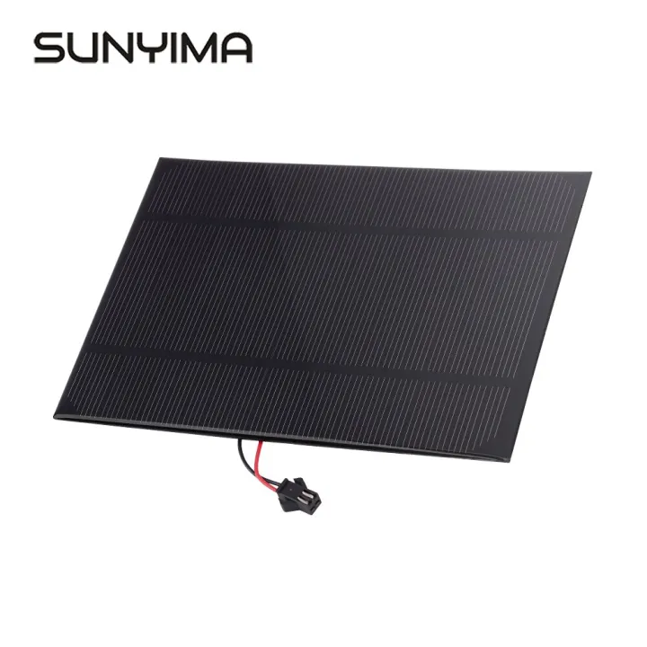 SUNYIMA 1Pcs 10V 0.3A Solar Panel Monocrystalline 150*125 Mini Sunpower ...