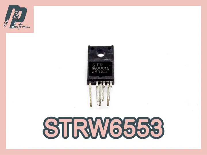 STRW6553 STRW6553A STR-W6553A W6553A TO-220F-6 Switching Regulator IC ...
