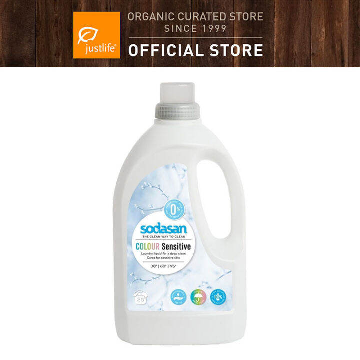 Sodasan Laundry Liquid Detergent Color Sensitive, 1.5L | Lazada