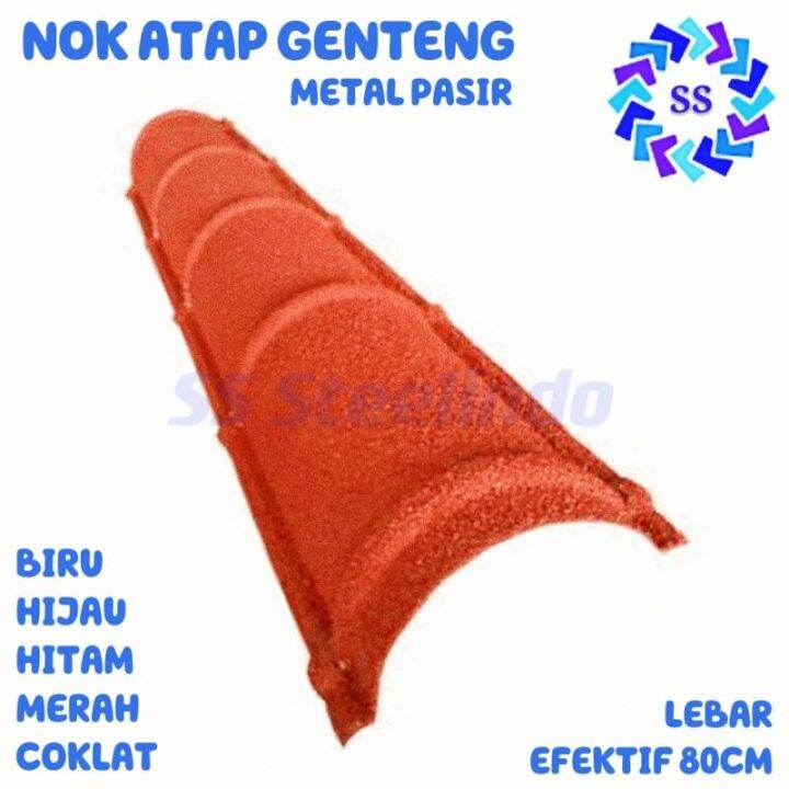 NOK-KARPUS-WUWUNGAN ATAP GENTENG METAL PASIR C 90CM (EFEKTIF 80CM ...