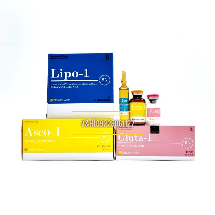 DRIP: SNOW WHITE KOREAN GLUTA DRIP COMPLETE SET by VNH | Lazada PH