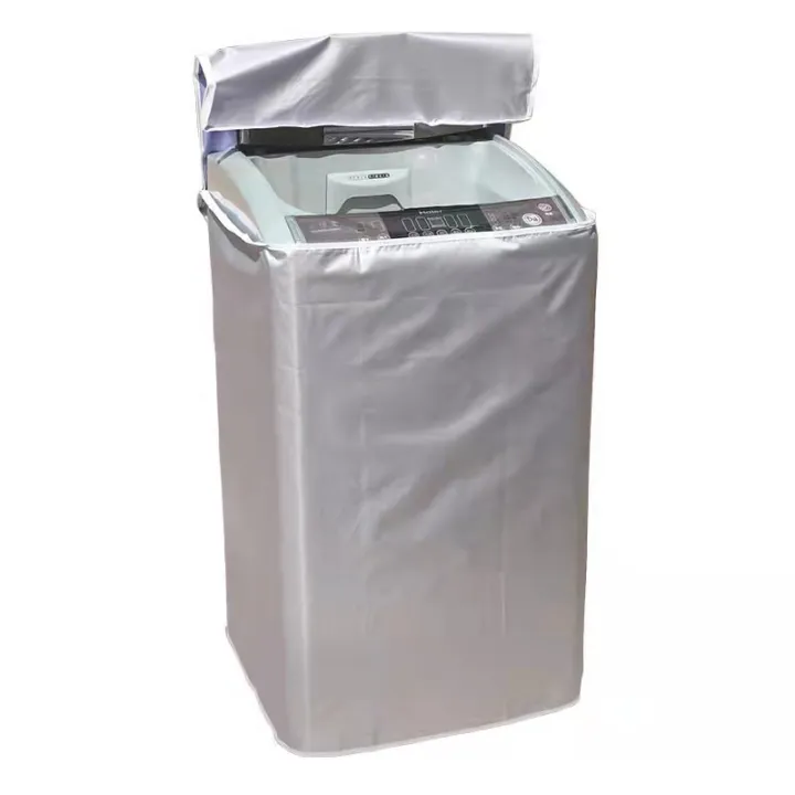 【Spot in Manila】Washing Machine Cover, 4 Sides Wrapping, Waterproof, UV ...