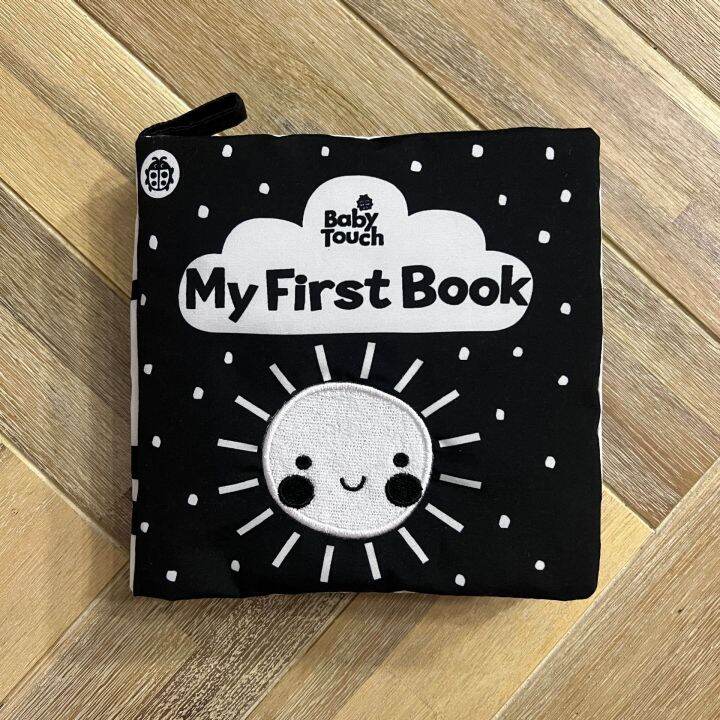 Baby Touch: My First Book (A black-and-white cloth book) | Lazada