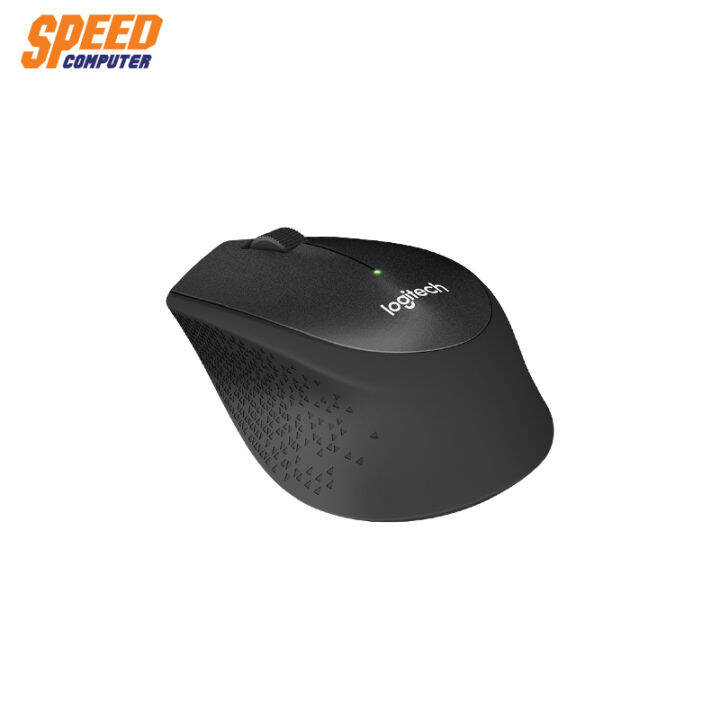 MOUSE (เมาส์) LOGITECH M331 SILENT PLUS WIRELESS MOUSE BLACK By Speedcom | Lazada.co.th