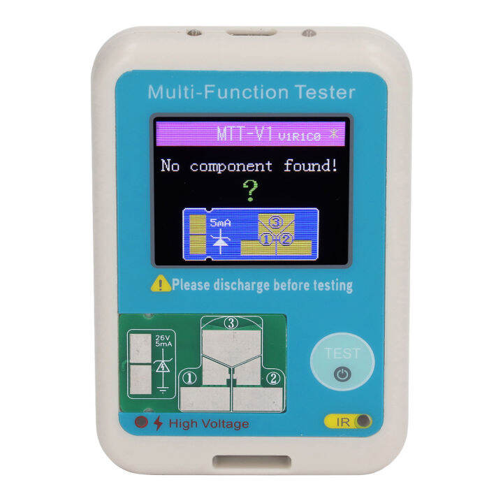 Multifunctional Transistor Tester Graphical Display TFT Screen LCR ...