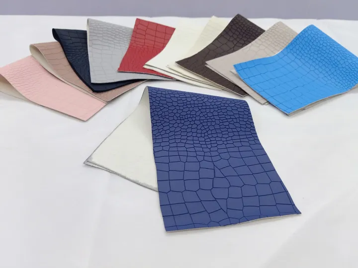 ALLIGATOR SKIN LEATHERETTE WRAP FOR CUE STICK DARK BLUE ( GAMIT SA TAKO ...