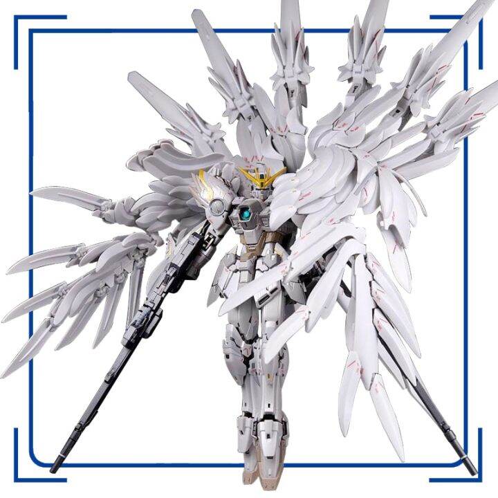 MC MODEL 1/100 Fix XXXG-00YSW Wing GUNDAM Snow White Prelude Alloy ...