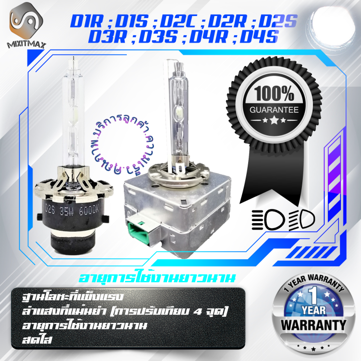 {จัดส่งด่วน} ซีนอน ไฟต่ำ / หลอดไฟสูง; 35W 6000K / 4300K ; ความสว่าง 4000lm จริง; อายุการใช้งาน ...