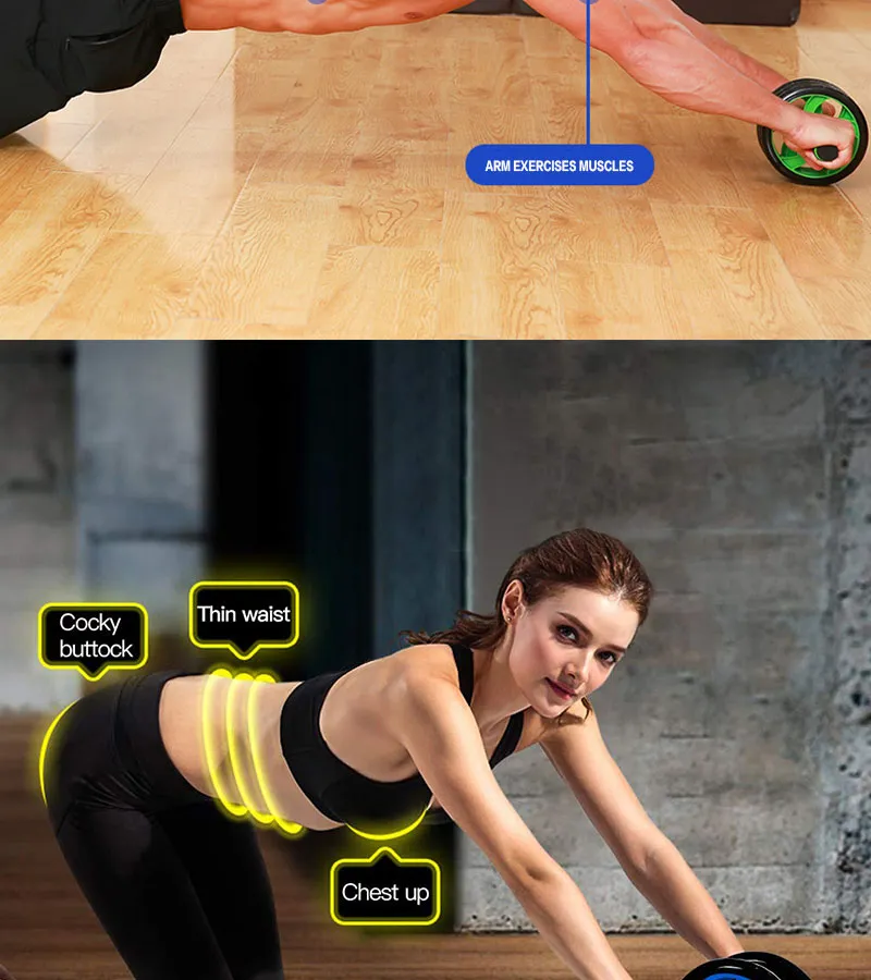 Entersports Ab Roller Wheel 6 In 1 Ab Roller Kit With Knee 44 Off