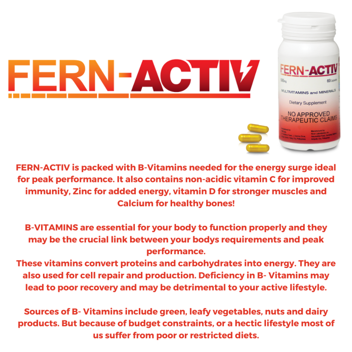 Original Ifern Fern Activ 60 Capsules 1 Bottle | Lazada PH