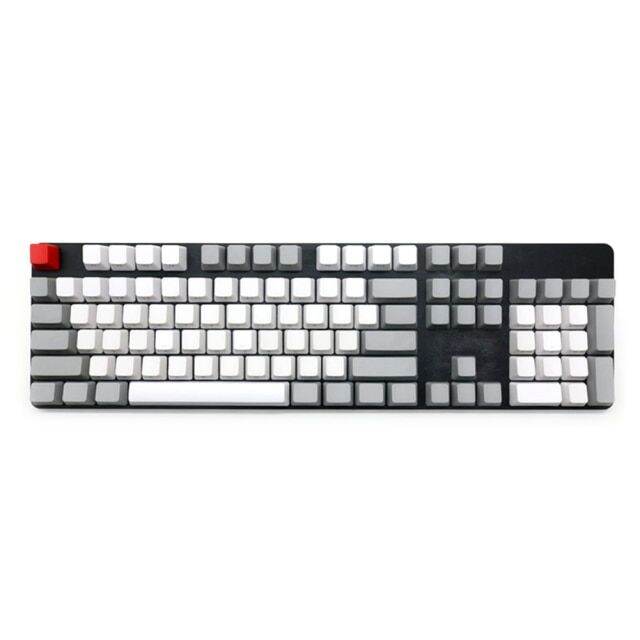 108 Keys Laser Engraved Mechanical Keyboard Keycaps PBT Mechanical Axis ...