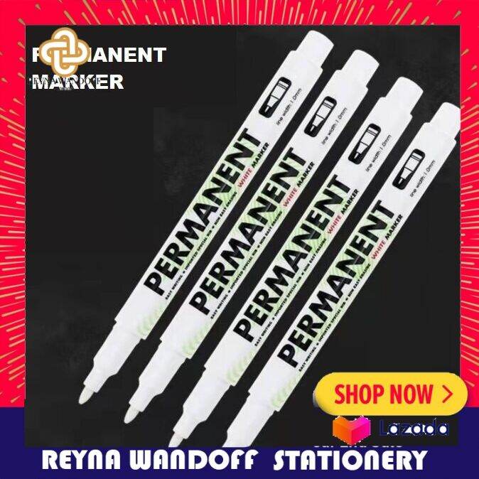 Permanent Marker White Marker For Painting Marking Writing Notes | Lazada