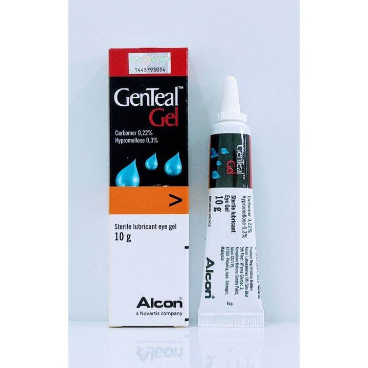 Genteal Gel Sterile Lubricant Eye Gel 10g EXP: 7/25 | Lazada