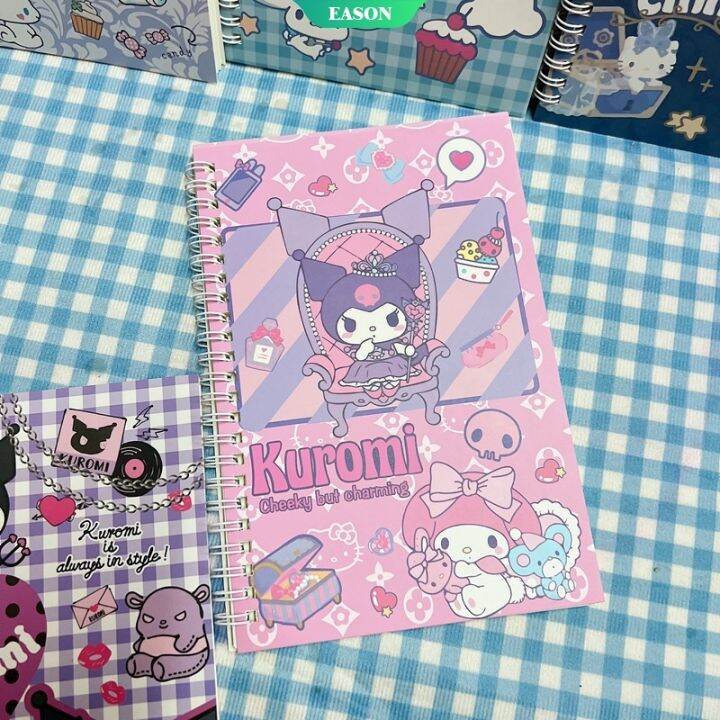 A5 spiral scroll notebook to-do lined paper cartoon Sanrio Cinnamoroll ...