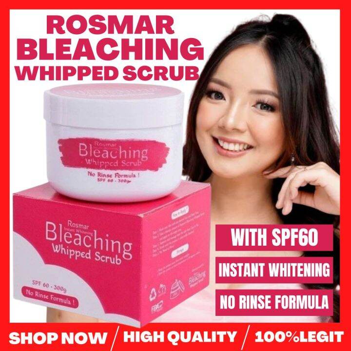 TRENDZ Rosmar Bleaching Instant Whitening Whipped Scrub No Rinse ...