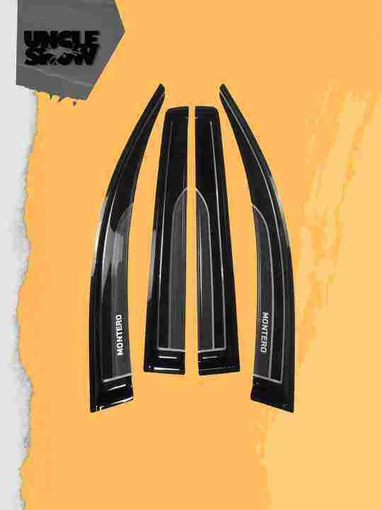 Rain Visor Mitsubishi Montero 2016 2017 2018 2019 2020 2021 2022 Mugen ...