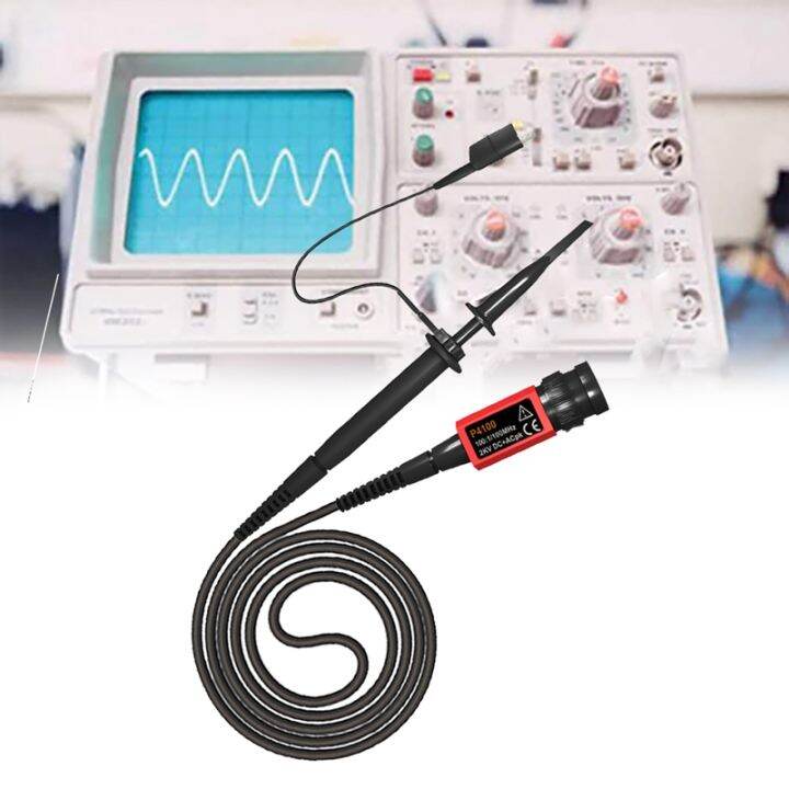 P4100 Oscilloscope Probe 100 1 2kv High Voltage 100mhz Safety Bnc