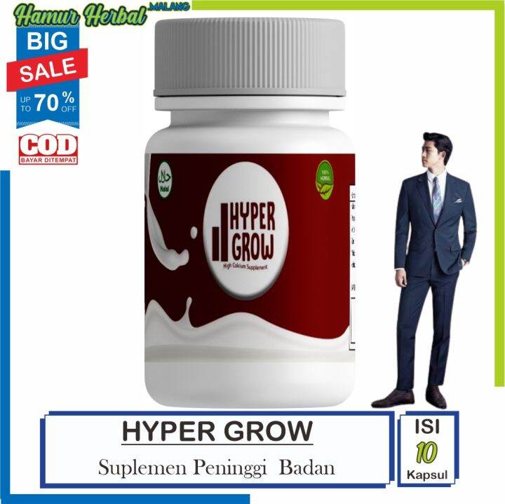 HYPER GROW – Peninggi Badan Terlaris/ susu penambah tinggi badan ...