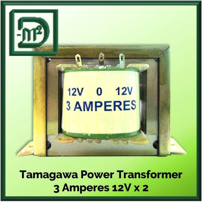 【IN Stock】 Tamagawa Power Transformer 3 Amperes - 12V x 2, 9V x 2, 18V ...