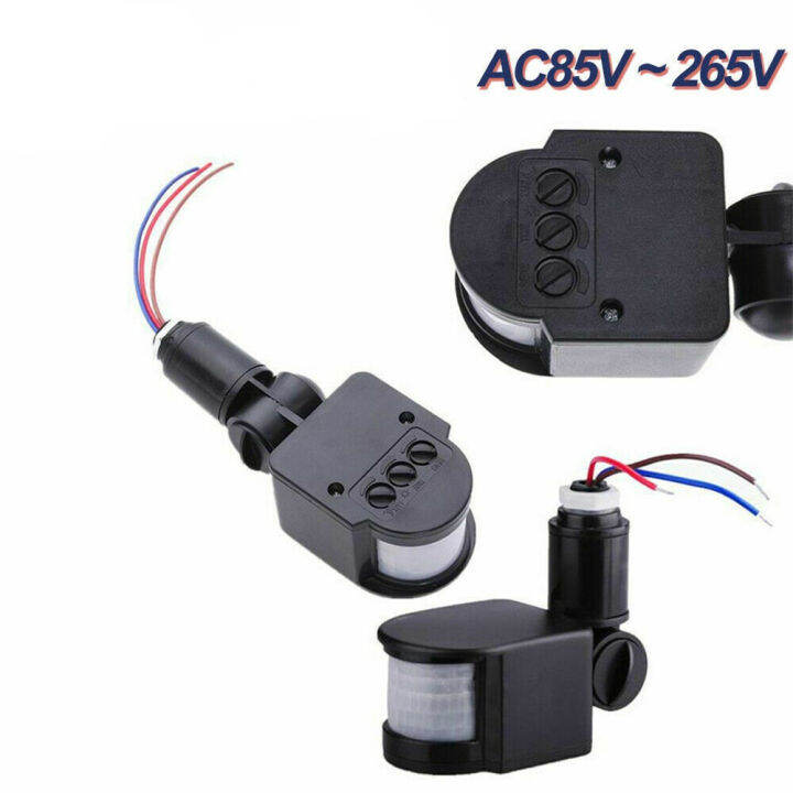 180องศา Led Security Pir Infrared Motion Sensor Detector Switch ระบุ ...