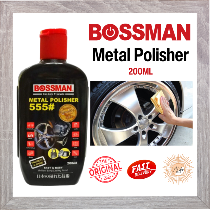 ALife World Bossman Car Metal Polisher Cleaner Care Stain Rust Remover ...
